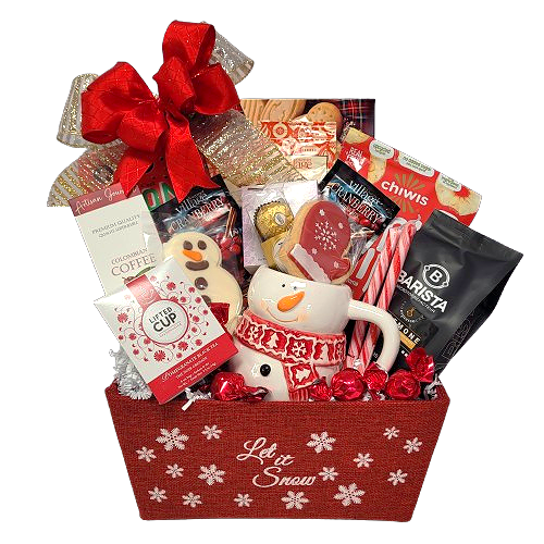 Let It Snow Gift Basket – Kit & Kaboodles Gift Baskets